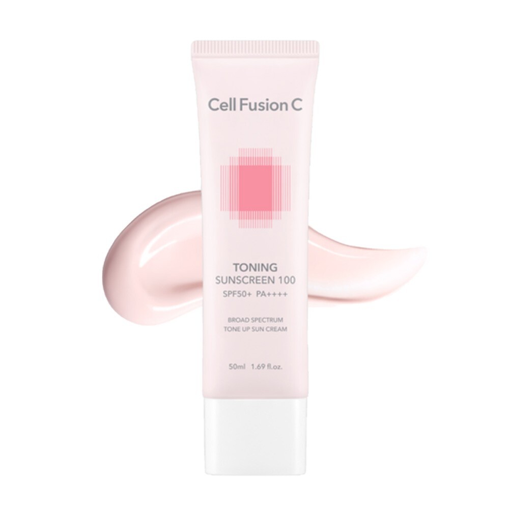 [Cell Fusion C] Toning Sunscreen 100 - 50ml (SPF50+ PA++++) / Free Gift ...