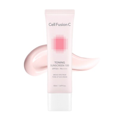 [Cell Fusion C] Toning Sunscreen 100 - 50ml (SPF50+ PA++++) / Free Gift ...