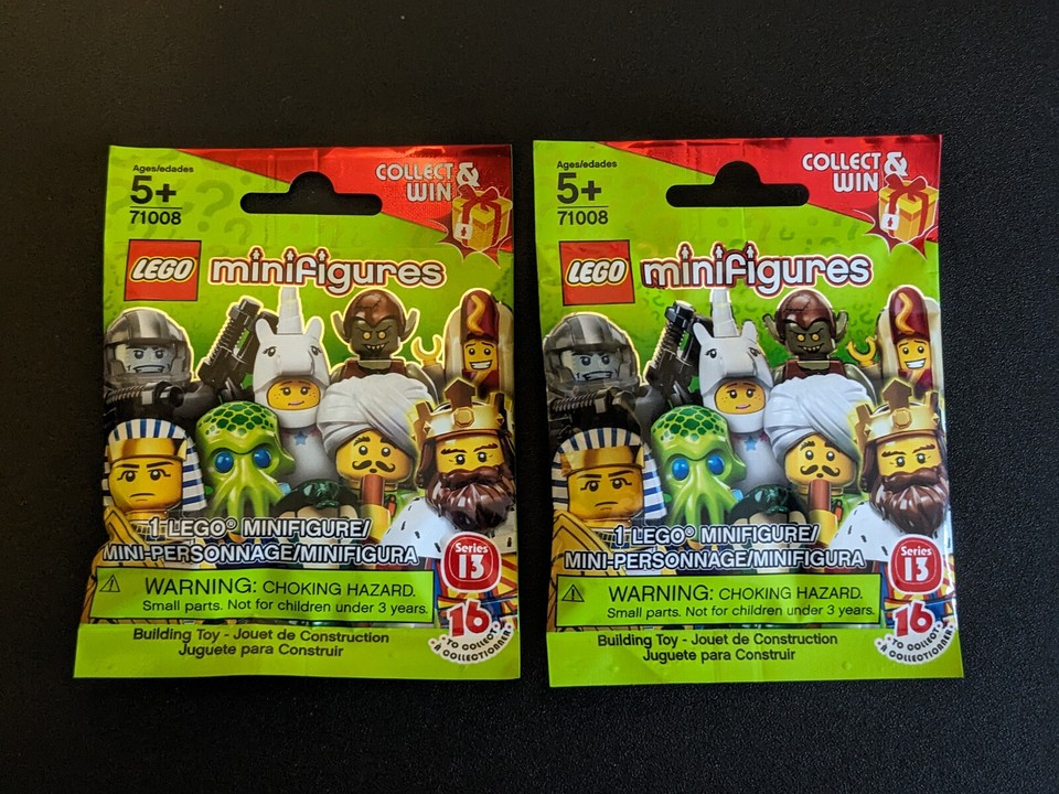 LEGO 71008 Series 13 Collectible Minifigure UNICORN & HOT DOG SUIT ...