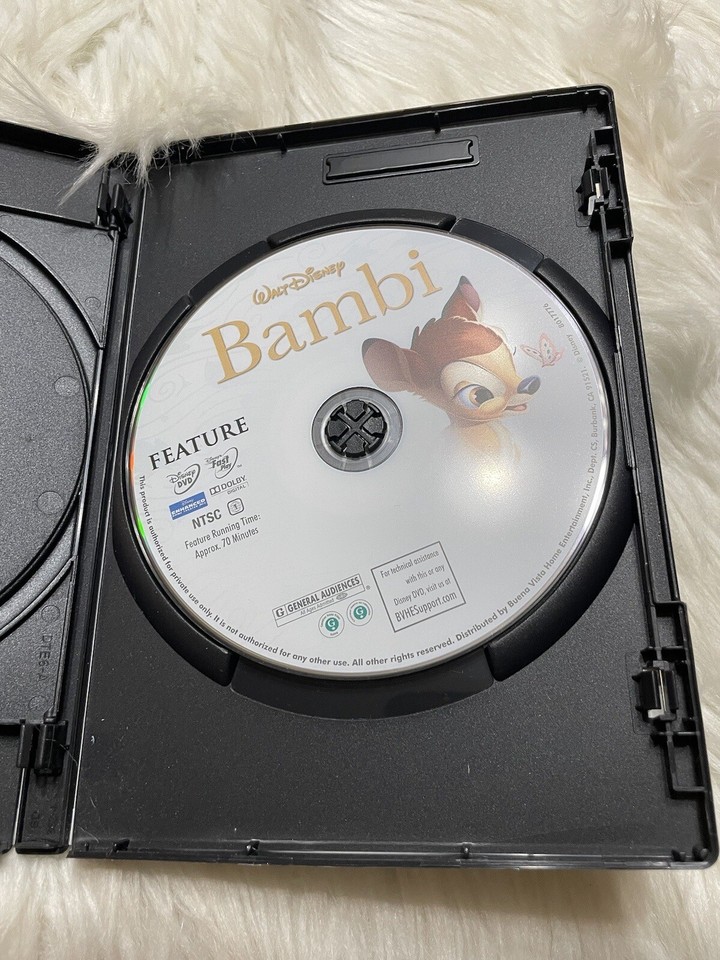 Walt Disney Bambi DVD & Blu Ray Diamond Special Edition 2 Disc | eBay