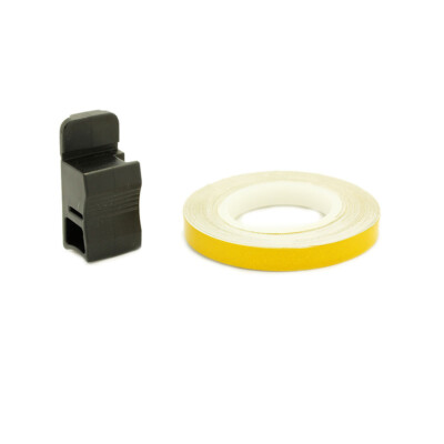 7 MM Reflective MOTORCYCLE Wheel Rim Pin Stripe Pinstriping Tape YELLOW ...