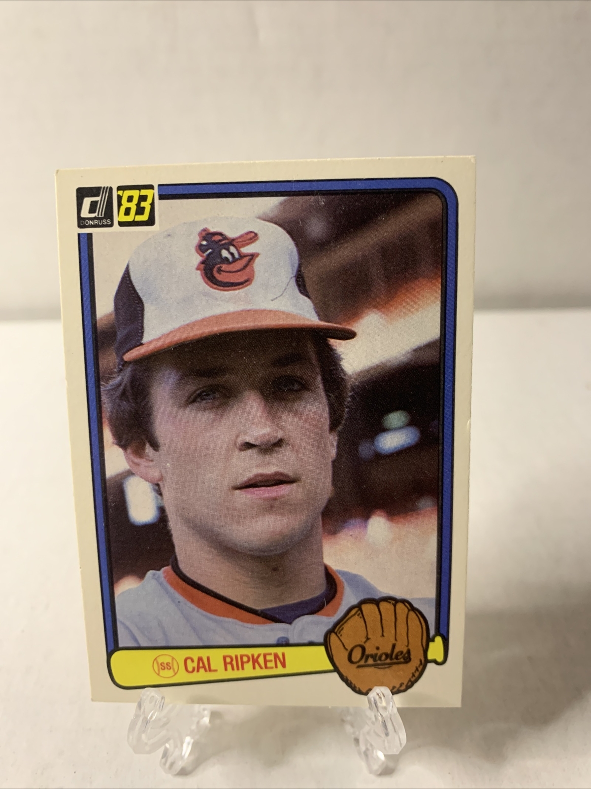 1983 Donruss Cal Ripken Jr. card Orioles second year Hall of Fame NM ...