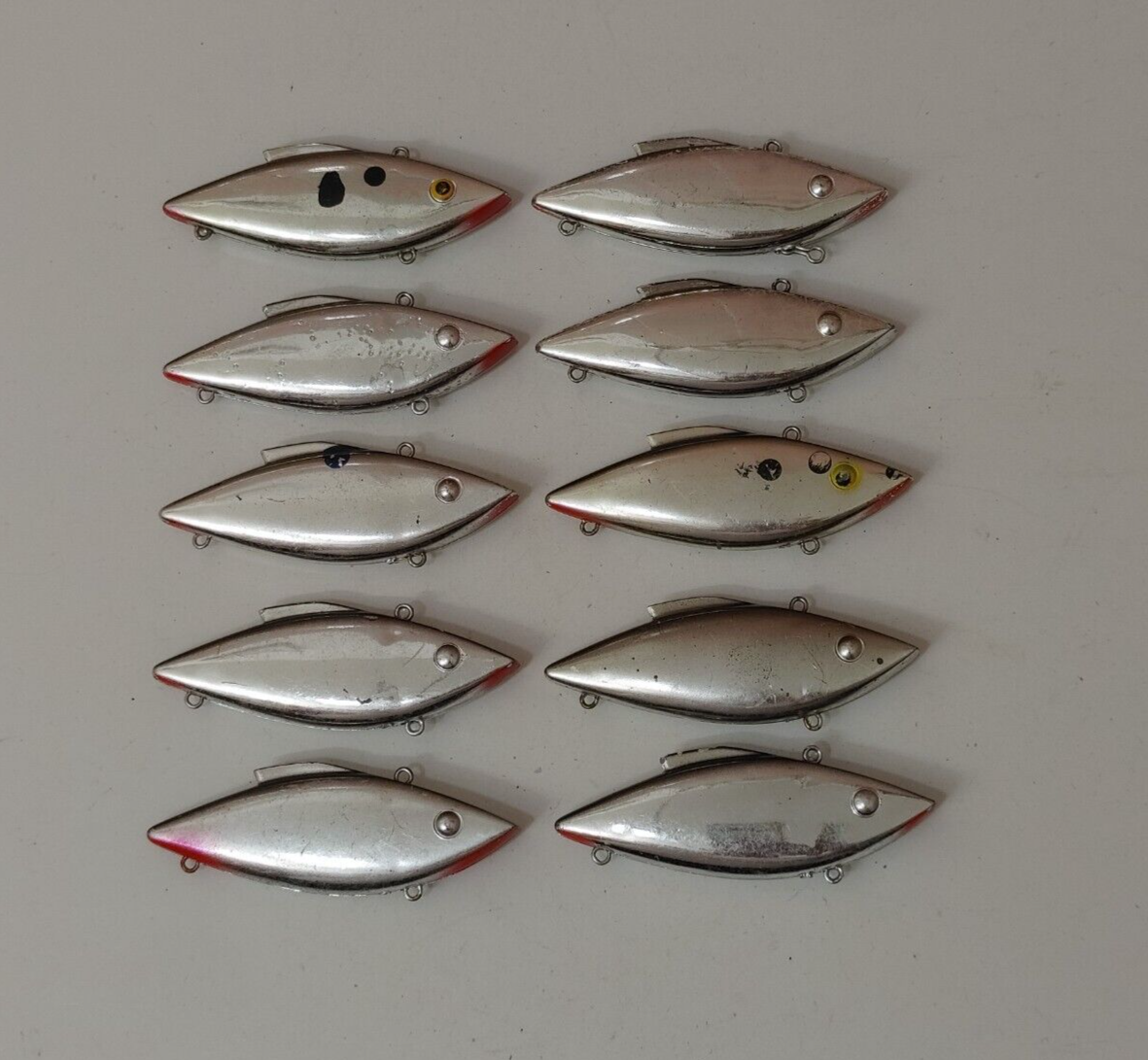 (10) Bill Lewis Rat-L-Trap 1/2 oz Lipless Crankbait Fishing Lure Lot of ...