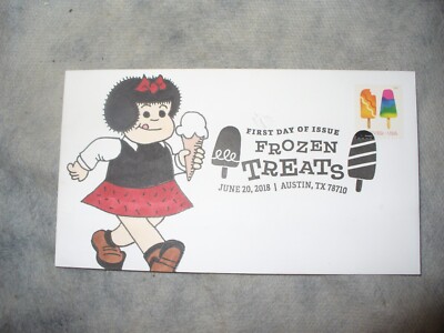 FDC First Day Cover Frozen Treats Cartoon Character Add-on Cachet | eBay