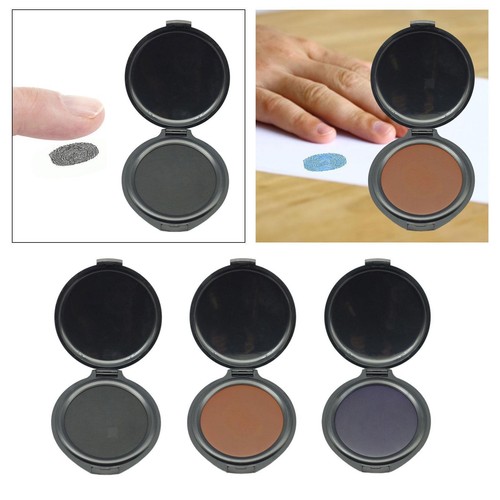 Fingerprint Ink Pad Thumbprint Ink Pads for Identification Fingerprint ...