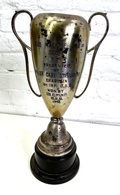 WWII 1942 US Army Sub Machine Gun Trophy | eBay