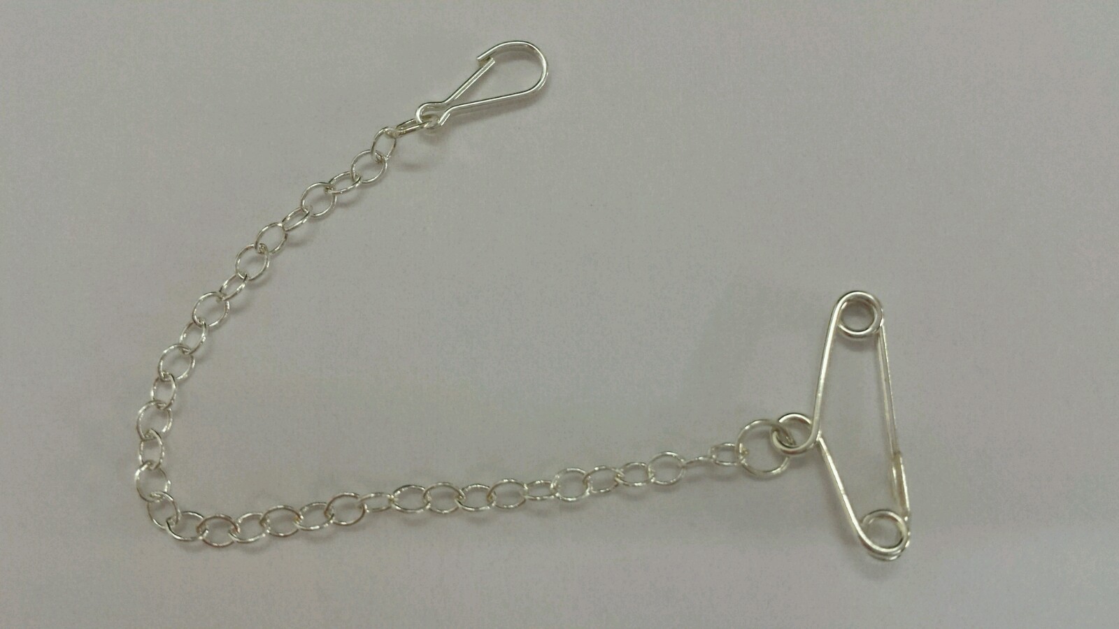 Sterling silver brooch safety chain and clip"" | eBay UK