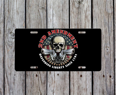 2nd Amendment Novelty License Plate | eBay