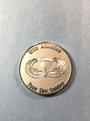 US Army Challenge Coin-173rd Airborne Brigade "Your Sky Soldier" | eBay