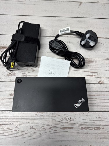 Lenovo ThinkPad USB-C Dock Docking Station With 90w Ac Adapter DK1633 ...
