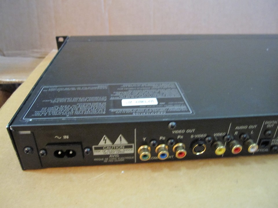 TASCAM DV-D01U Rackmount DVD Player *No Remote* Works | eBay