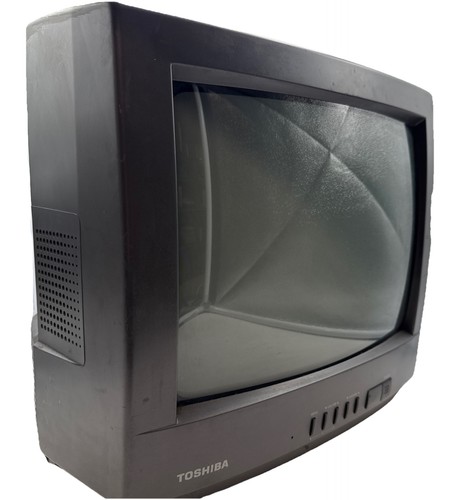Vintage Toshiba Color CRT TV-Model CF13H22-Retro Gaming-Very Good ...