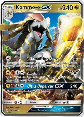 Kommo-o GX - SM - Guardians Rising NM Pokemon Card | eBay UK