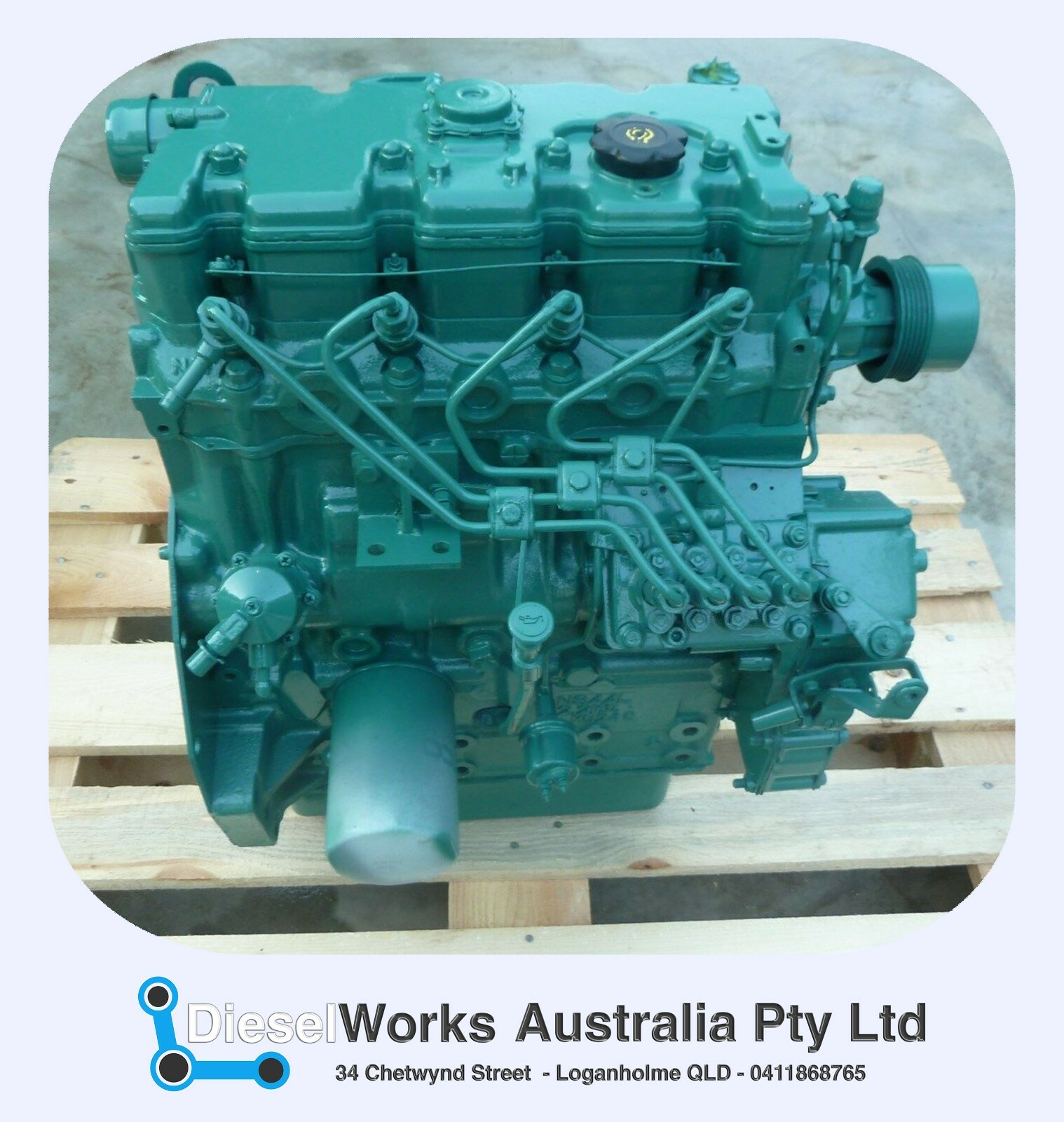 Volvo Penta D2-55 Marine Fully Reconditioned Engine 12 mnth wty ...