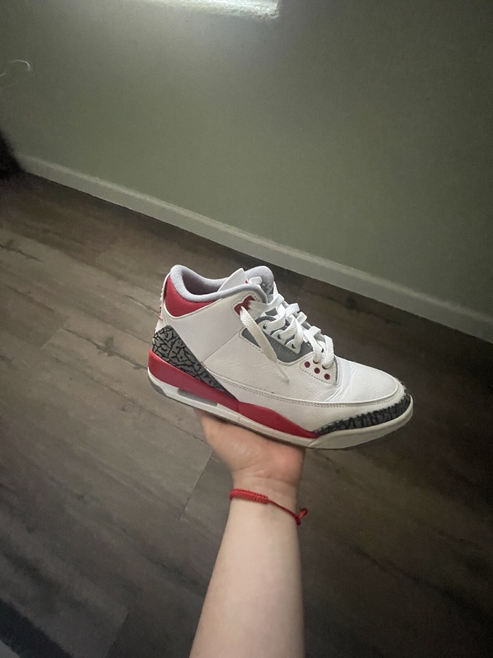 Size 8.5 - Jordan 3 Retro Mid Fire Red | eBay