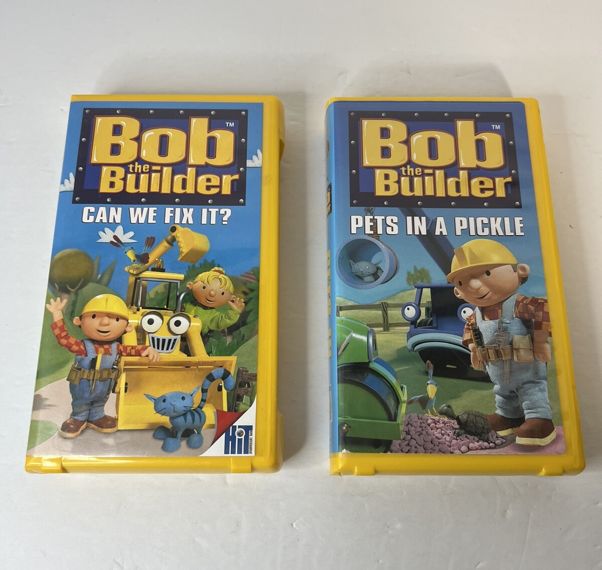Bob The Builder VHS Lot 2 Tapes Can We Fix It Pets In A Pickle | eBay