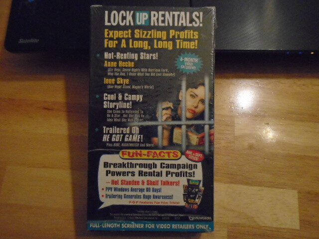 RARE PROMO Girls in Prison screener VHS film '94 Anne Heche IONE SKYE ...