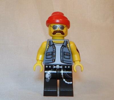 LEGO Motorcycle Mechanic Minifigure Series 10 Collectible FREE Grab Bag ...