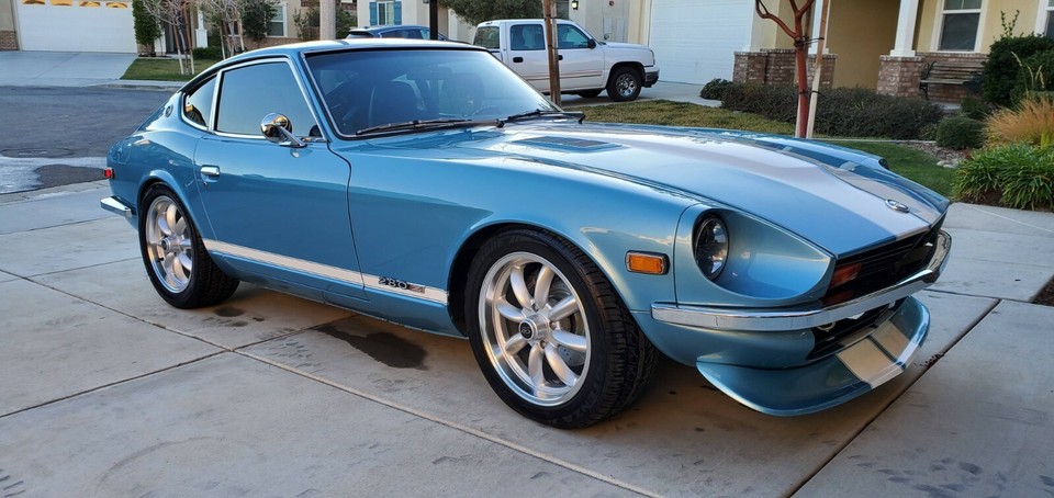 Datsun 240Z 260Z 280Z 510 620 521 L&R Classic Black Door Mirror Set ...