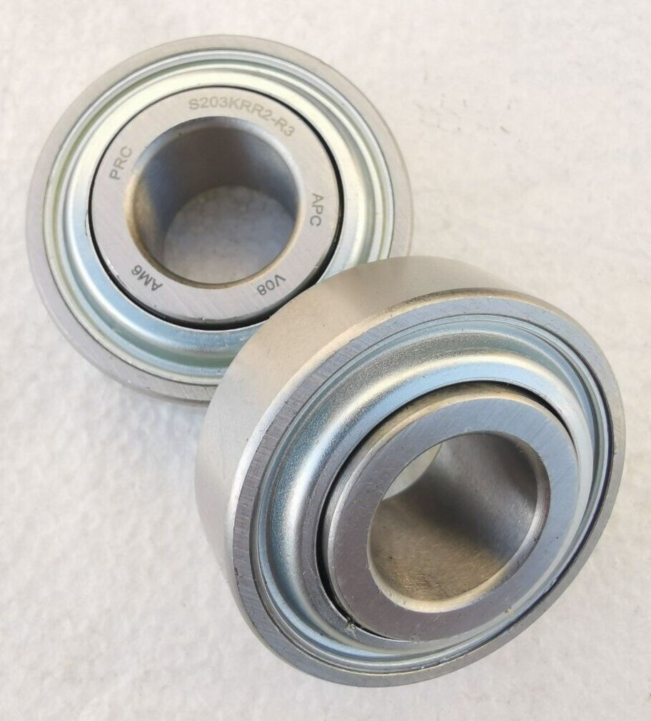 Premium STAINLESS 203KRR2 Bearing 0.64" ID 3-Lip Seals JD9214, Timpte ...