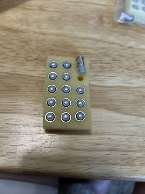 AHX695-24Y, Fuji, Led Dc 24V Yellow, Lot of 2 Pieces Push Button Bulb ...