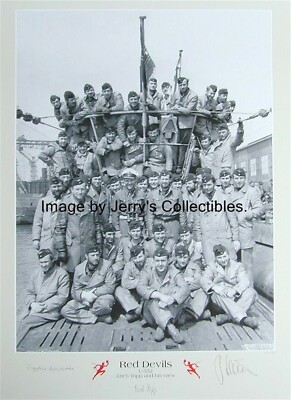 Erich Topp multi-signed by 5 print! U-Boat KC Winner. U-552 Red Devils ...
