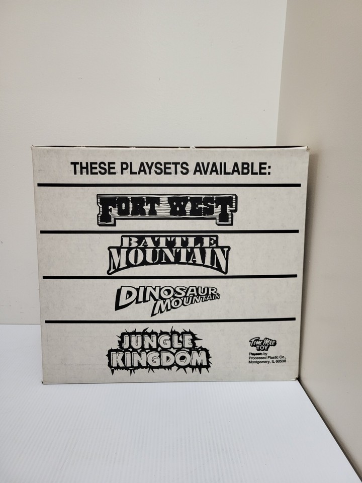 Vintage Tim Mee Toy - Battle Mountain 66 Pieces Play Set | eBay