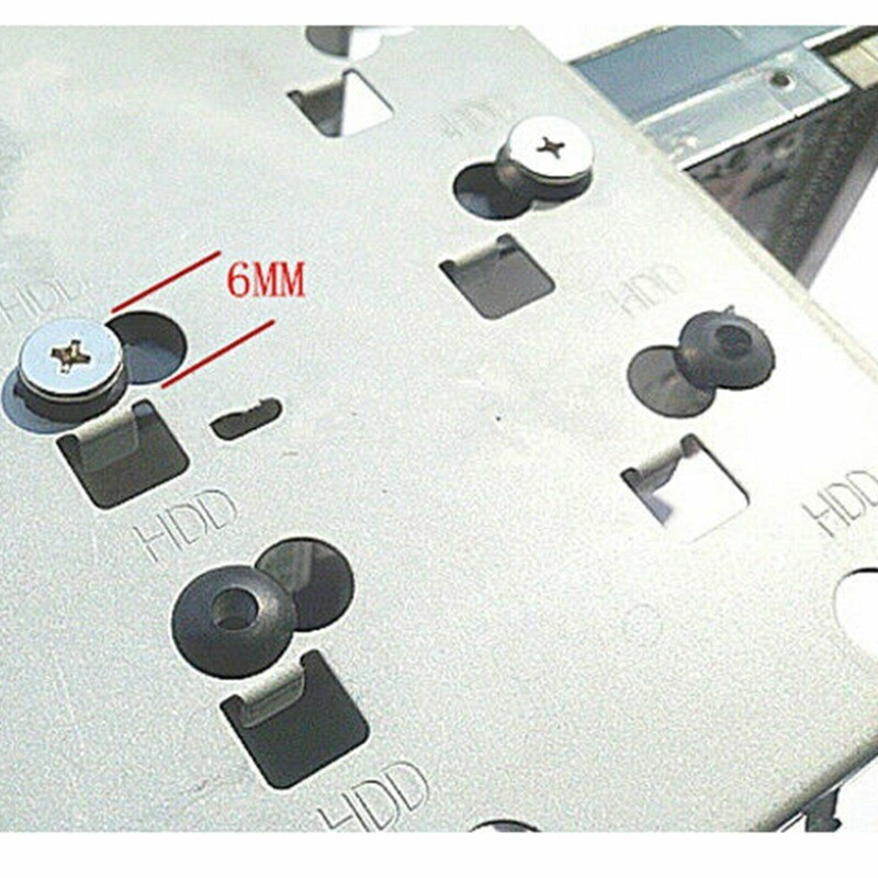 20PCS PC HDD Hard Disk Drive Shock Proof Anti Vibration Screws+Damping ...