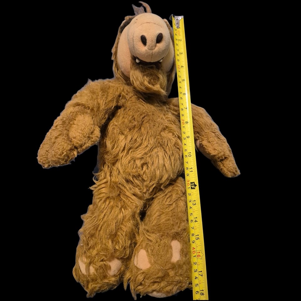 Vintage 1986 ALF Plush Doll 45cm Coleco Alien Productions *No Talking ...