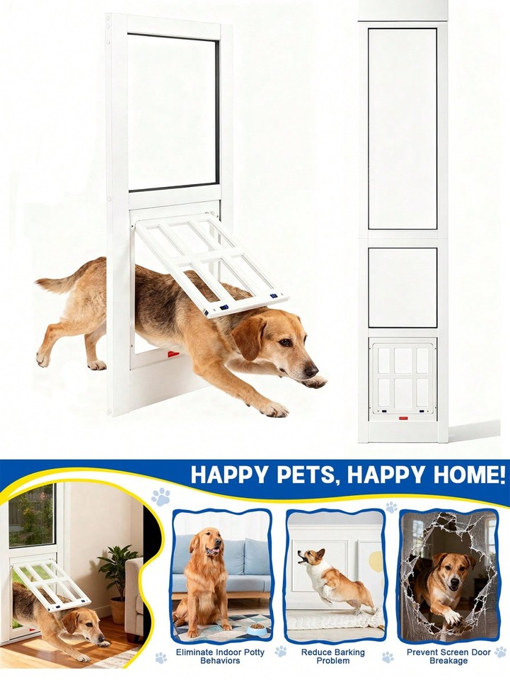 Endura Flap Thermo Panel Pet Door for Sliding Doors Frame Secure ...