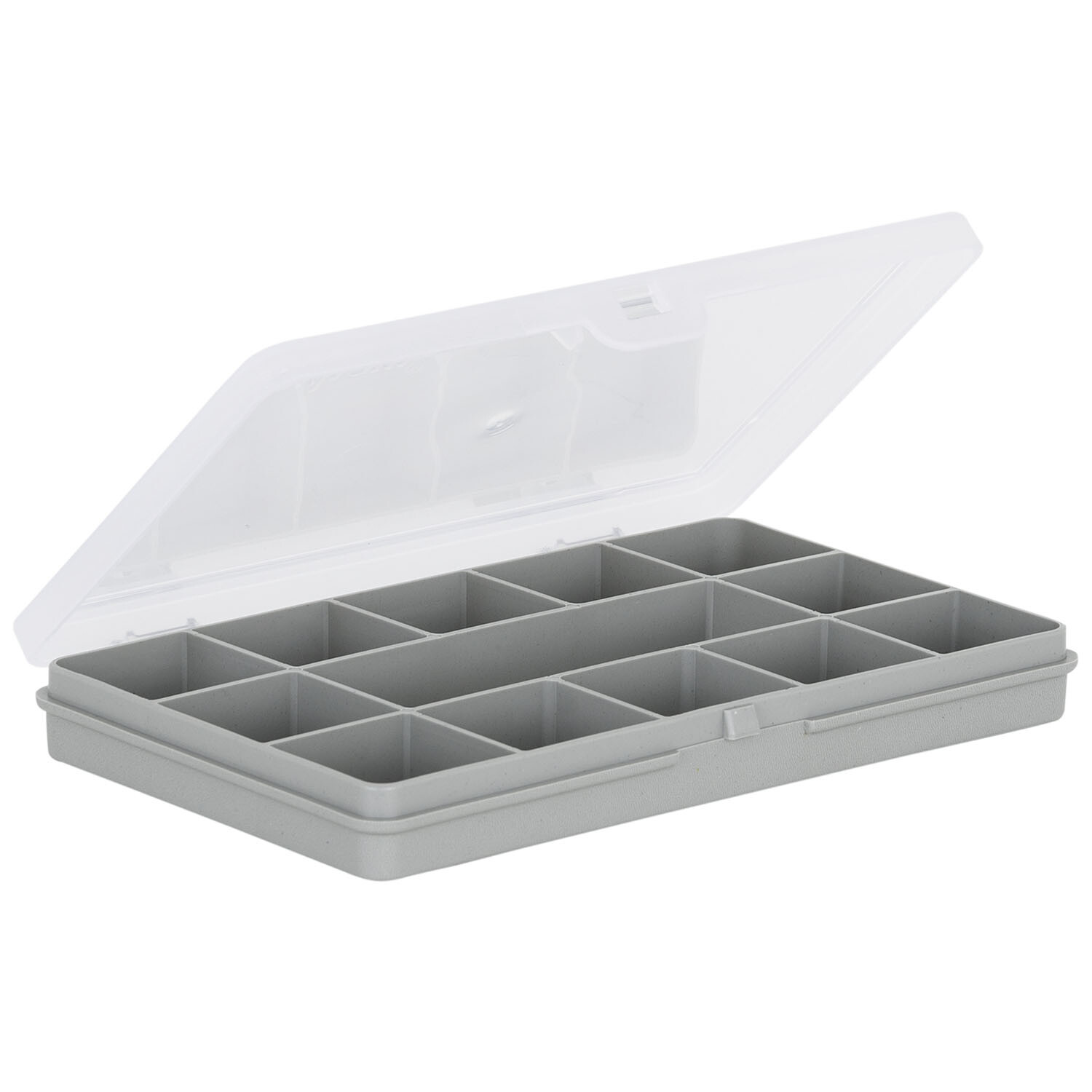 Wham Organiser Compartmental Plastic Sewing DIY Craft Bait Hobby ...