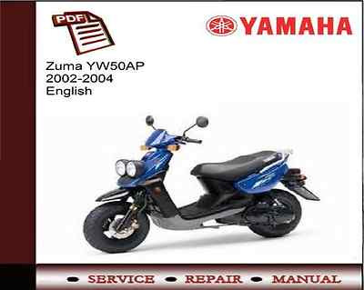 Yamaha YW50AP YW50 Zuma 2002 2003 2004 Service Repair Workshop Manual ...