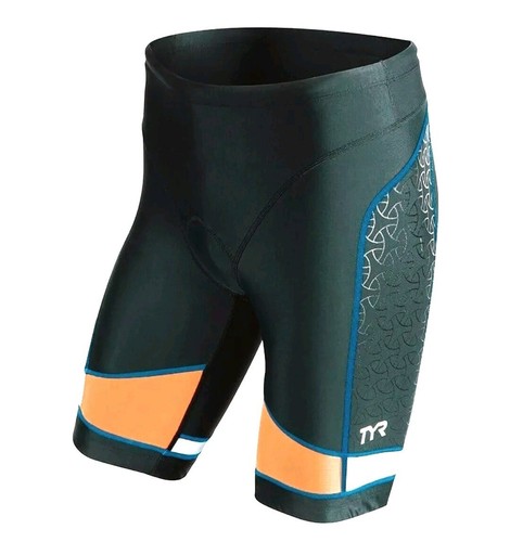 TYR Men's 9" Competitor Tri Shorts Triathalon RCMNXP6A w/ Pad $70 MSRP ...