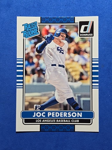 2015 Joc Pederson RATED ROOKIE RC Panini Donruss #32 | eBay