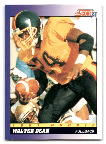 Walter Dean 1991 Score #567 Green Bay Packers FOOTBALL | eBay