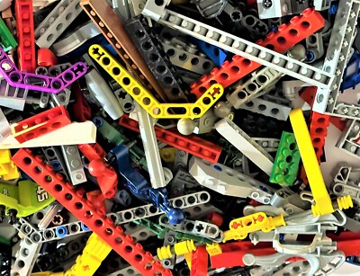 175 Lego Technic Bulk Pieces Liftarms Bricks Axles Pins Lot Small Big ...