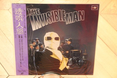 Invisible Man, 1933 Laserdisc LD NTSC JAPAN OBI Horror | eBay