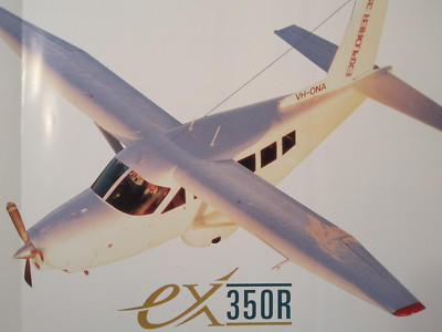 Original Explorer Aircraft 350R Sales Brochure 8.5 x 11" | eBay