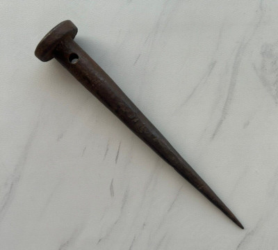 Vintage Long Iron Marlin Spike Rope Splicing Marine Sailor Tool | eBay