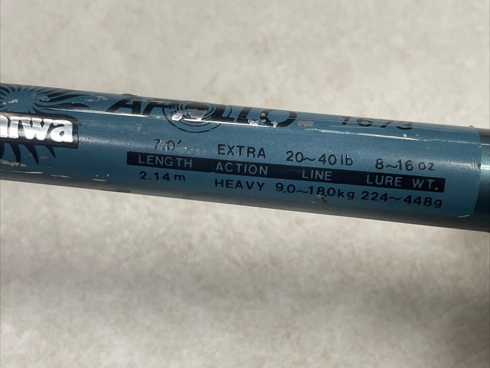 Daiwa Apollo Rod 1679 & Penn Reel 49 Deep Sea w/ Rail/Boat Rod Guard | eBay