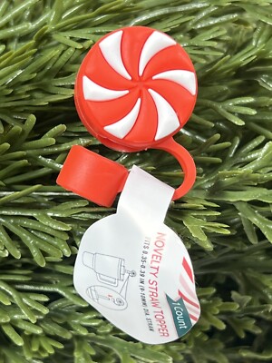 Target Bullseye Playground Holiday Peppermint Candy Straw Stanley Cover ...