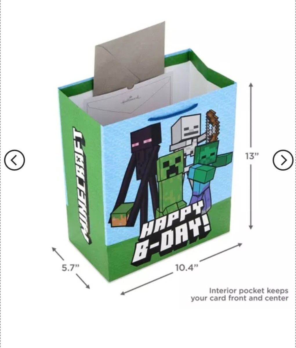 Minecraft Party Bags