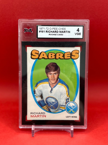 1971-72 #161 RICHARD MARTIN O-PEE-CHEE - KSA 4 VGE | eBay