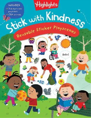 Stick with Kindness: Reusable Sticker Playscenes (Mixed Media Product ...