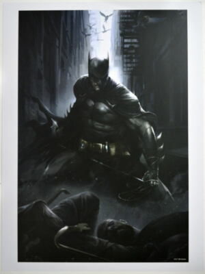 BATMAN #85 VARIANT Cover Print Francesco Mattina art w Double Sided ...