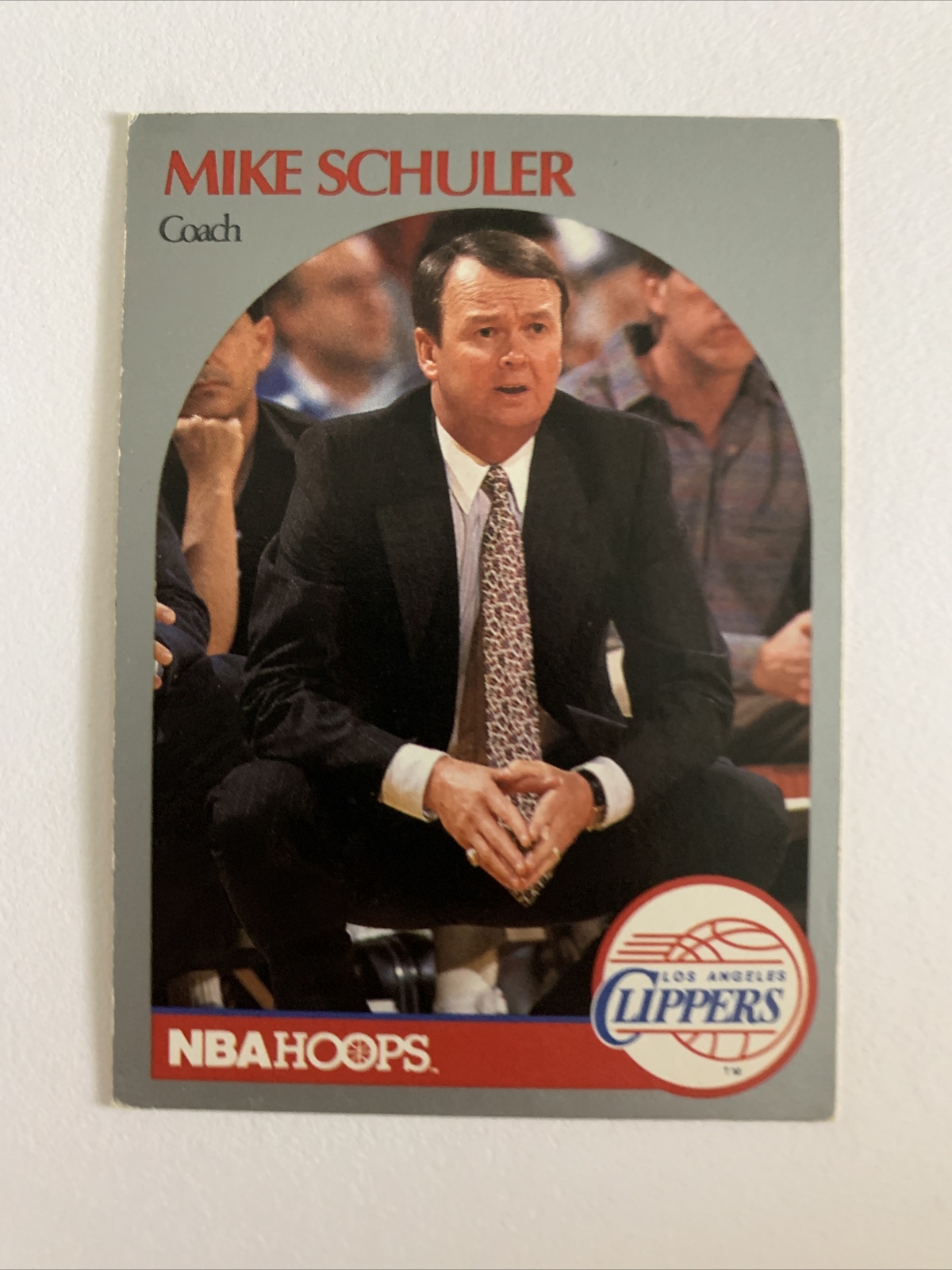 1990 Hoops # 316 Mike Schuler Los Angeles Clippers | eBay