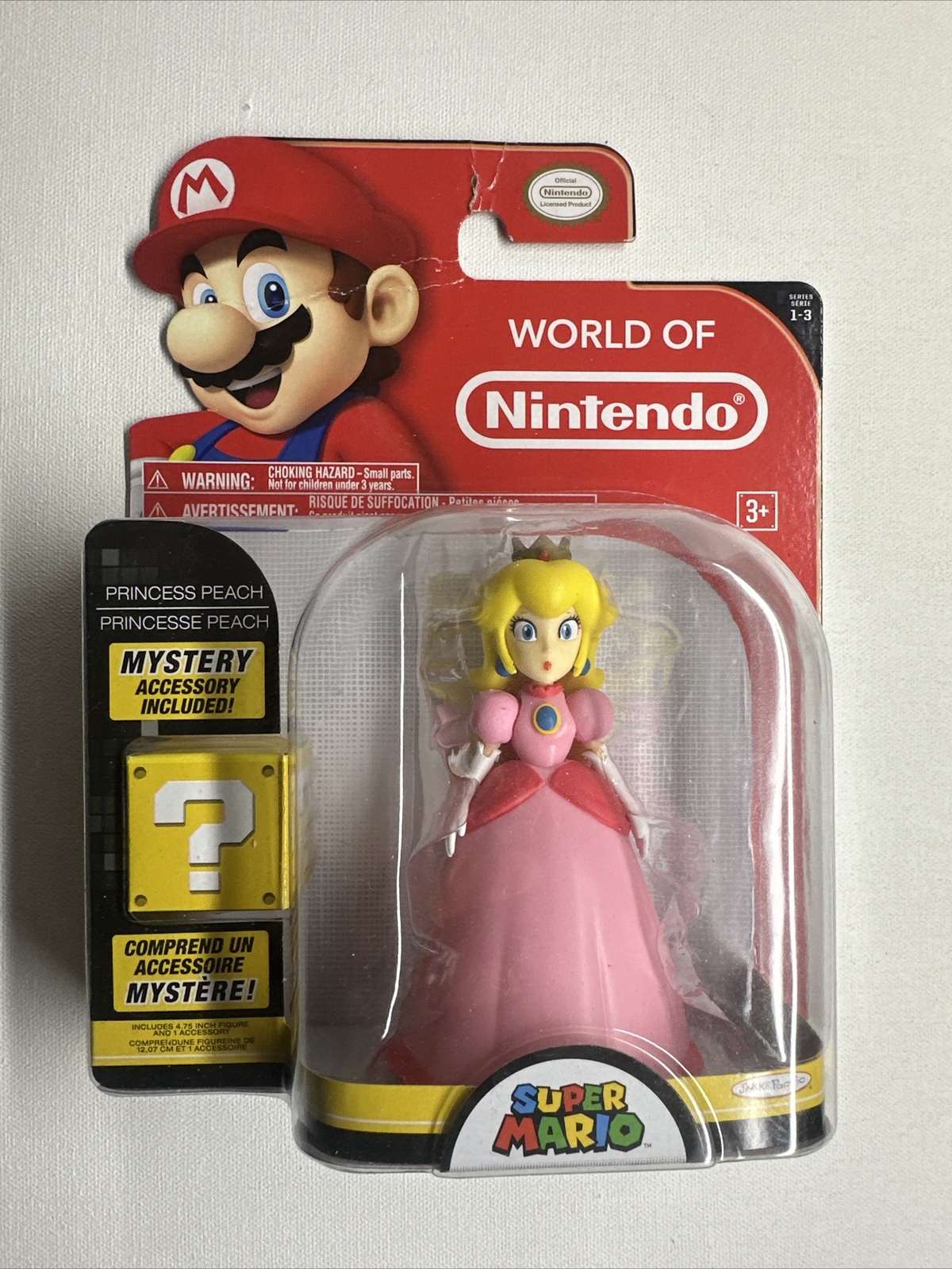 World of Nintendo PRINCESS PEACH Figure - Super Mario Series 1-3 | eBay