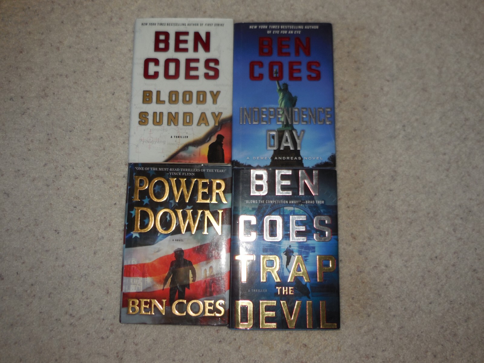 BEN COES 7 HARDCOVERS WITH DUST JACKETS | eBay