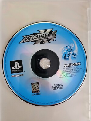 MINT CONDITION DISC Mega Man X4 (Sony PlayStation 1, 1997) 13388210213 ...
