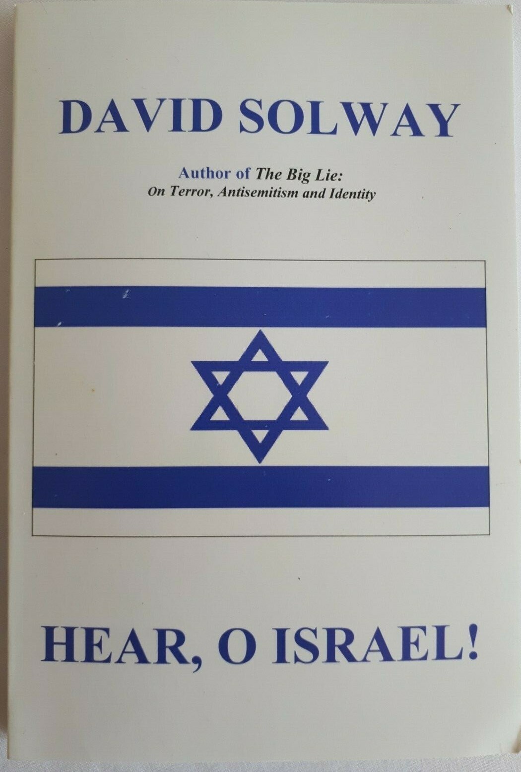 Hear, O Israel! by David Solway (2009, Hardcover) for sale online | eBay